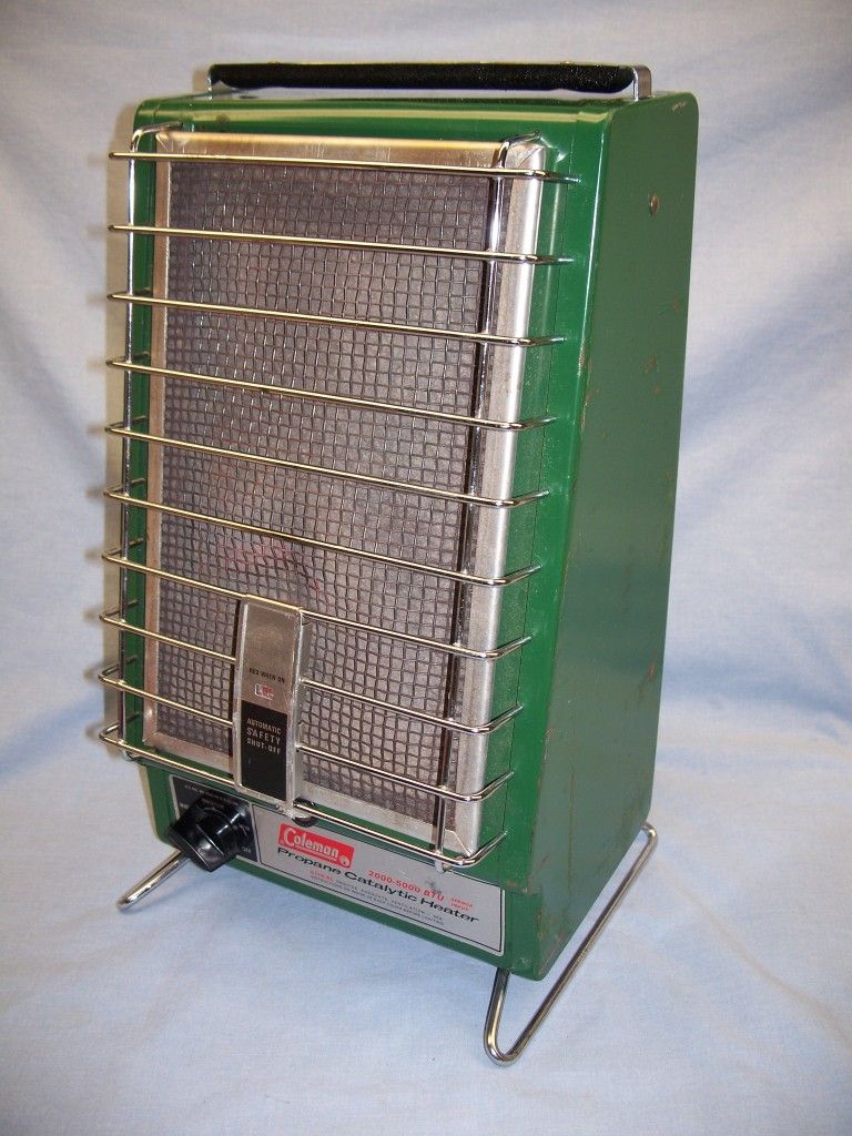 Vintage Coleman propane catalytic heater 5445A700 | eBay